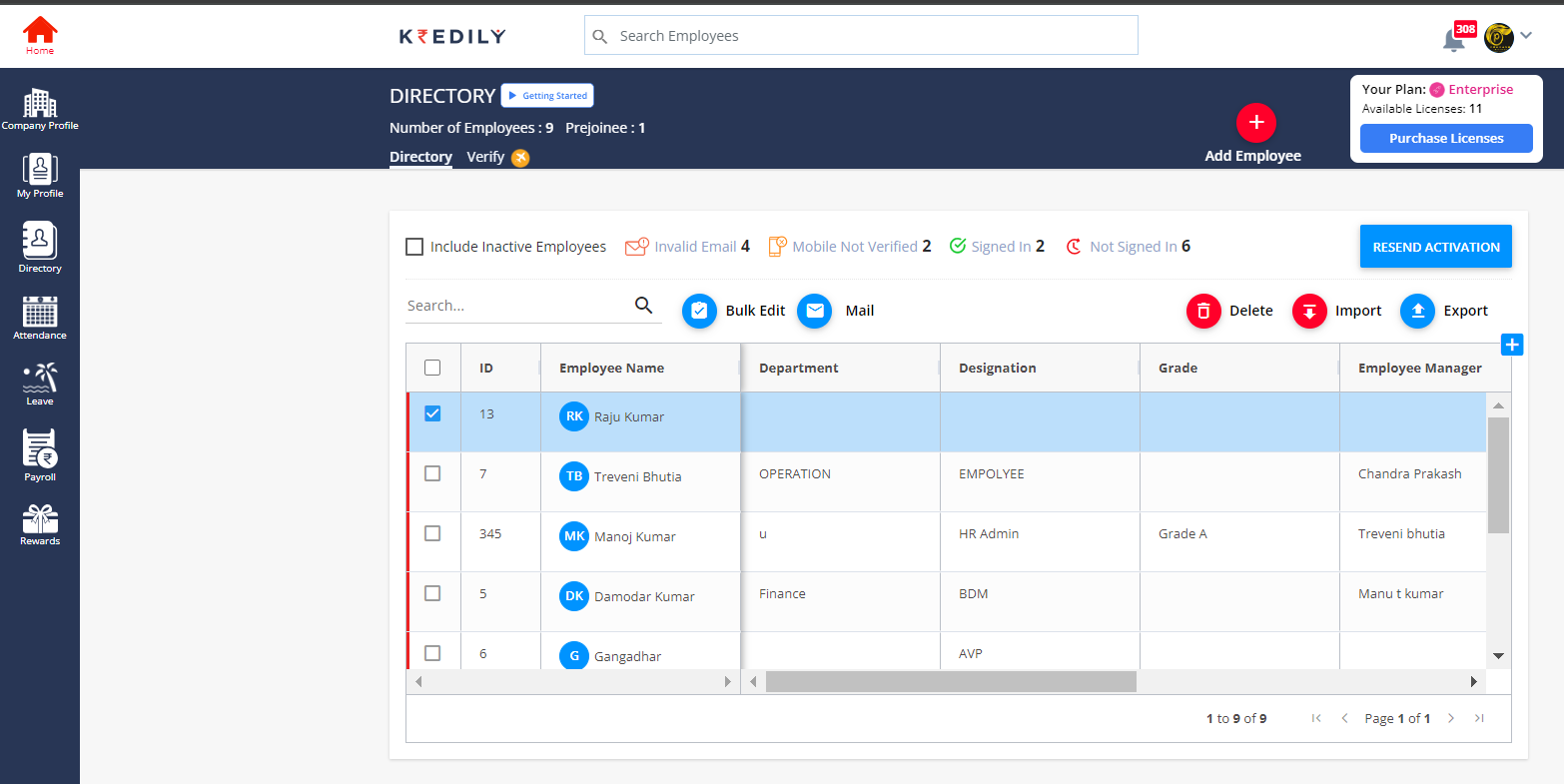 Sample User Guide - Support Kredily
